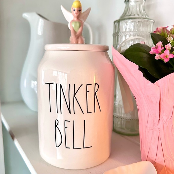 Disney | Kitchen | Rae Dunn Tinker Bell Jar Wlid Disney Collection ...